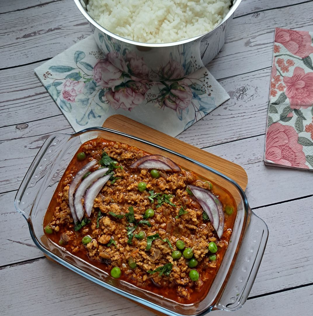 Chicken Keema Matar - Sumi´s culinary notes