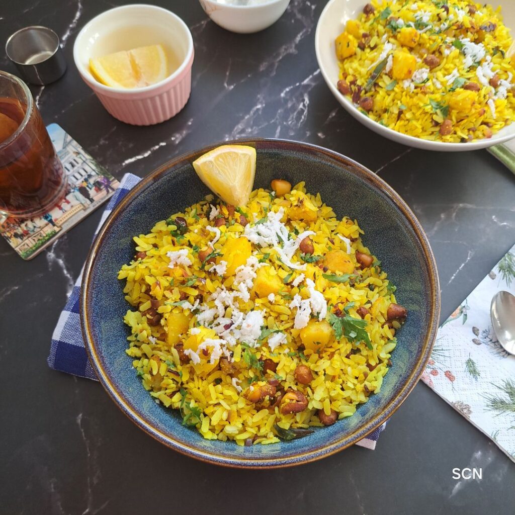 Batata Poha - Sumi´s culinary notes