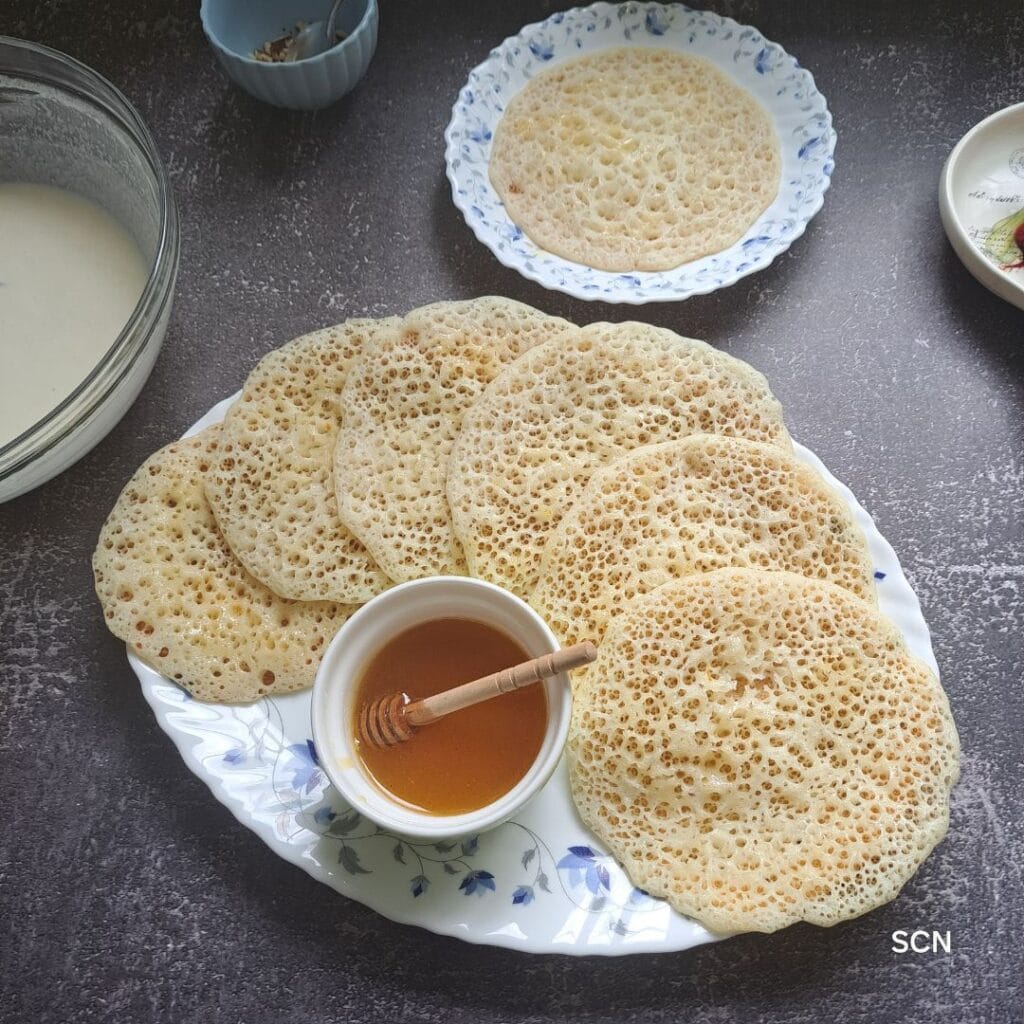 Baghrir (Moroccon Semolina pancakes) - Sumi´s culinary notes