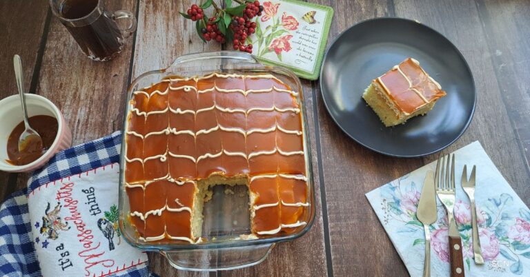 Turkish Trileche (Tres Leches) Cake - Milk Cake - Sumi´s culinary notes