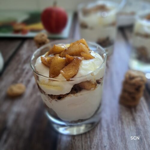 Apple Crumble Parfait - Sumi´s culinary notes
