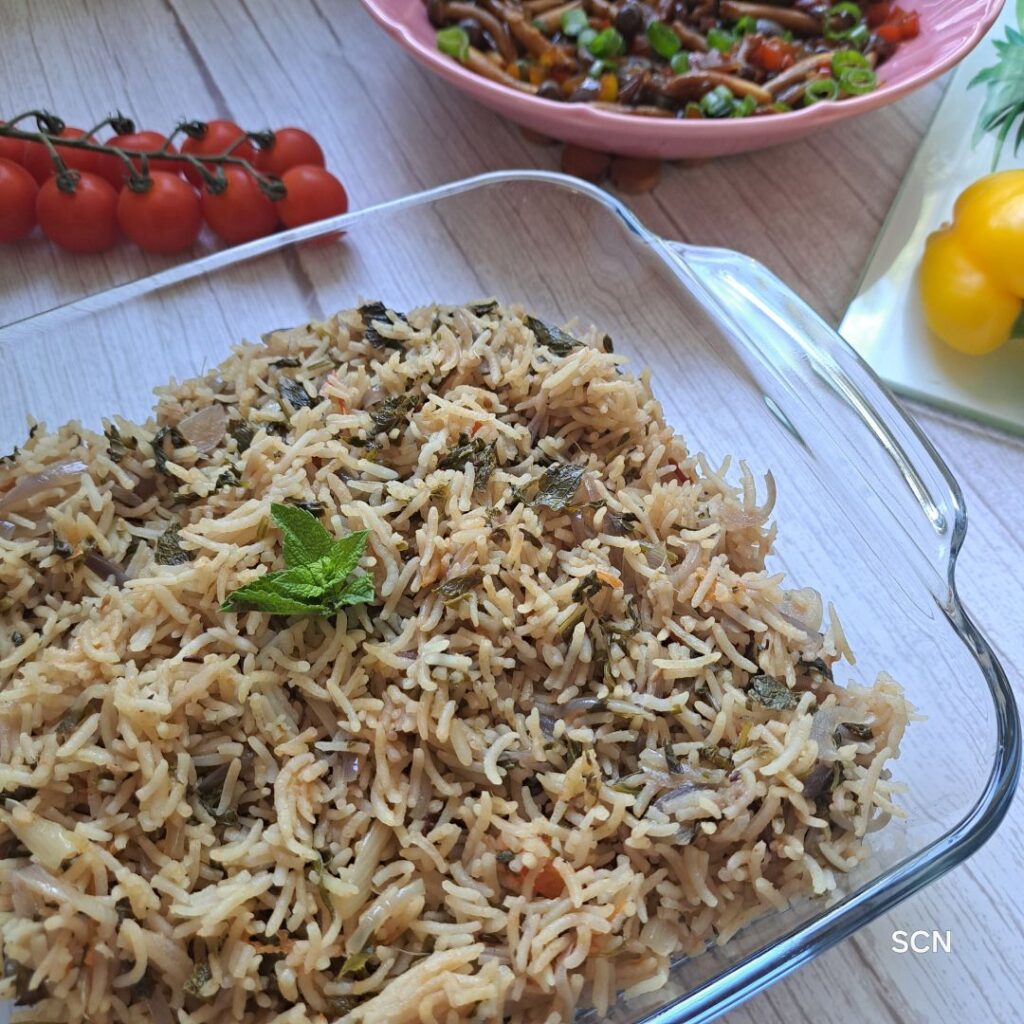 Simple spiced rice - Sumi´s culinary notes